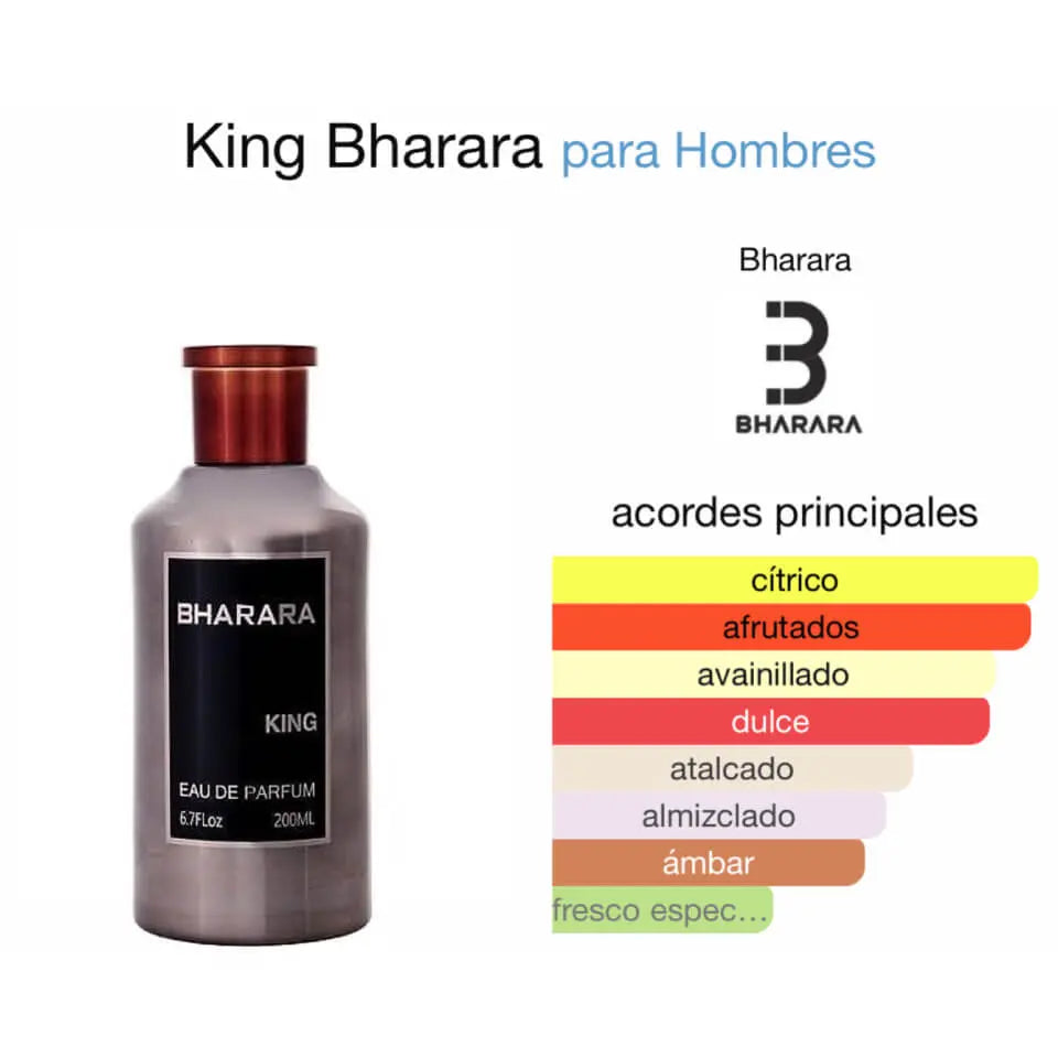 Bharara King EDP para hombre en Costa Rica – Aromática CR