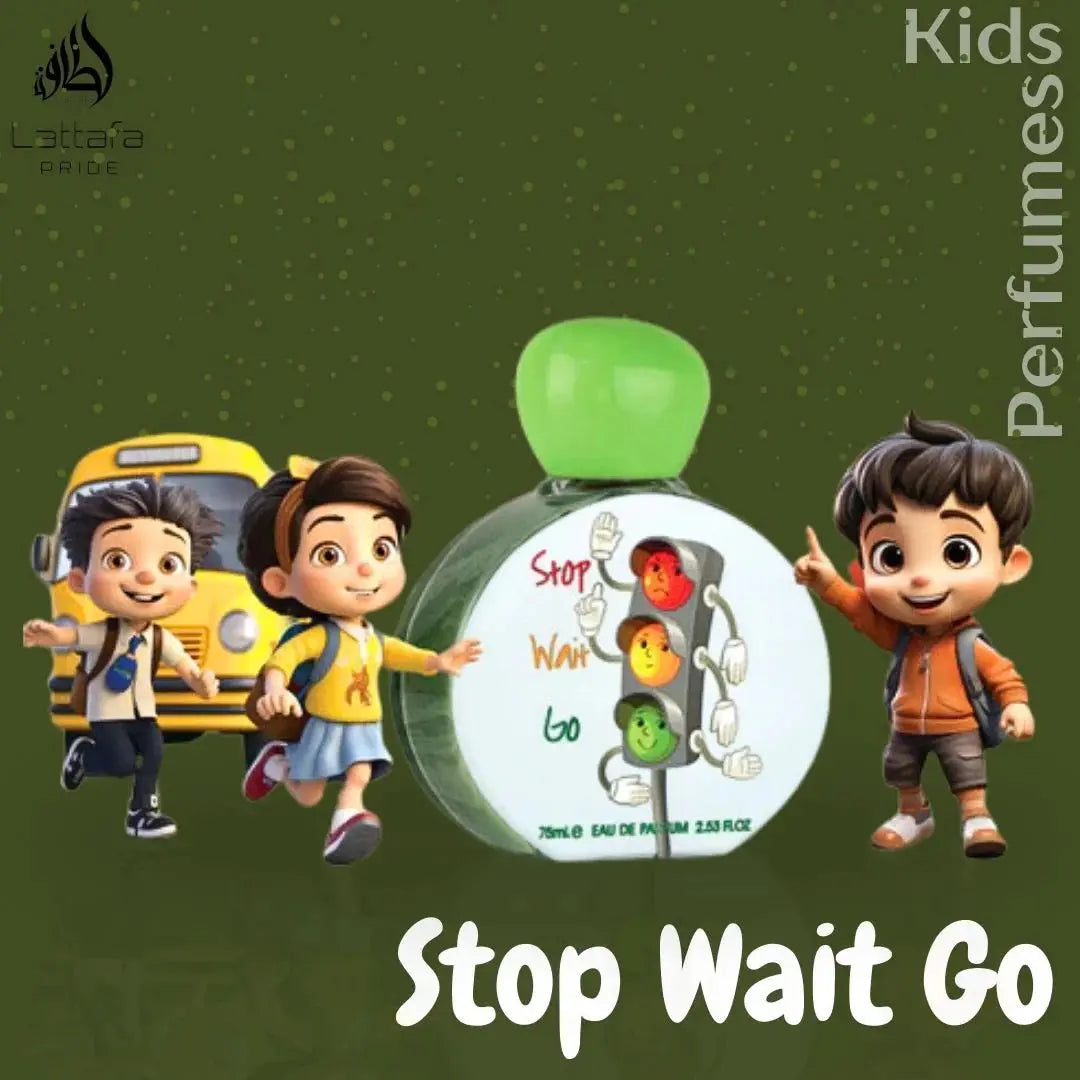 Lattafa Stop Wait Go for Kids EDP para niños en Costa Rica – Aromática CR